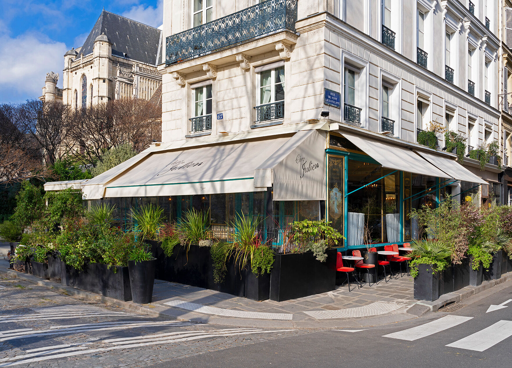 Chez Julien - La Brasserie chic et décontractée à Paris